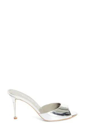 Manolo Blahnik Astucla Sandal - Silver