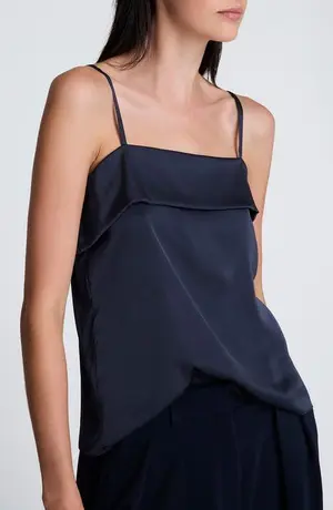 KENNETH COLE Foldover Cotton Camisole