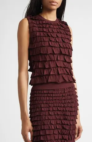 Ulla Johnson Lula Ruffle Tank