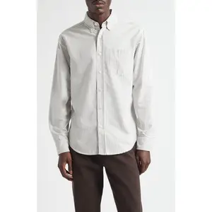 NOAH Oxford Cotton Button-down Shirt