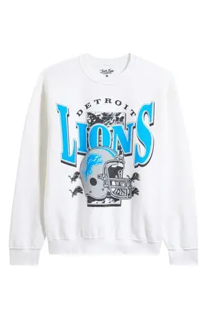 Junk Food Nfl Lions Graphic Sweatshirt