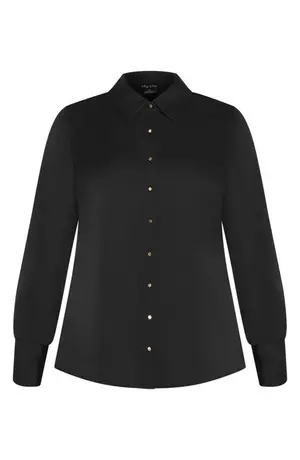 City Chic Amoura Button-up Shirt