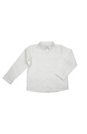 CUCLIE Long Sleeve Guayabera Shirt