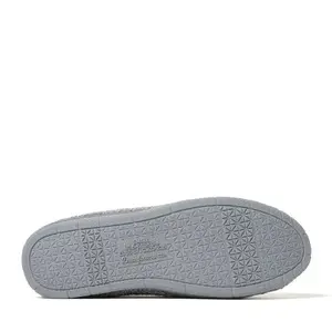 DEARFOAMS Rachel Marled Chenille Slippers - Sleet