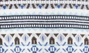 CECE DUPRAZ Fair Isle Stripe Cardigan