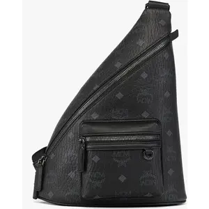 Mcm Mini Aren Sling In Visetos - Bk