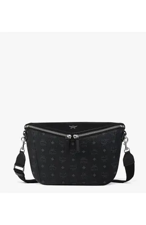 Mcm Medium Diamant Crossbody Bag - Bk
