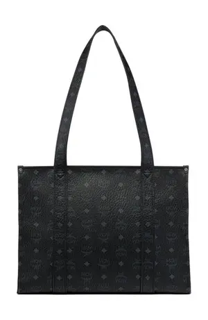 Mcm Small Aren School Bag Tote - Black