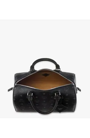 Mcm Ella Boston Bag - Black