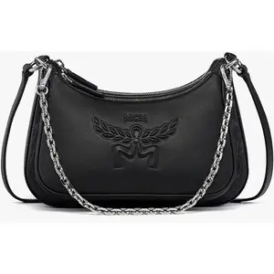 Mcm Embossed Shoulder Bags