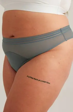 SAALT Leakproof Mesh Thong - Blue