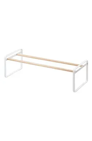 YAMAZAKI Plain Shoe Rack - White