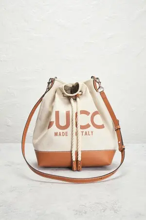 Gucci Logo Bucket Bag