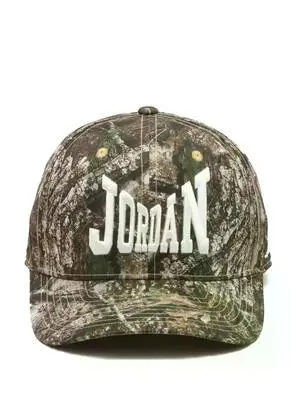 JORDAN Brooklyn Embroidered-logo Baseball Cap - Brown