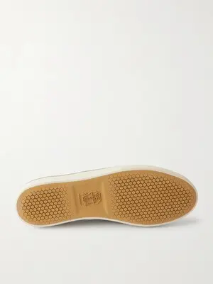 Brunello Cucinelli Suede Low-top Sneakers - White