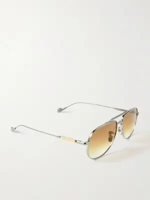 CUTLER AND GROSS The Great Frog Bowie Aviator Sunglasses