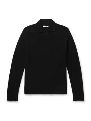 THE ROW The Row - Tiger Cashmere Polo Sweater - Men - Black - M