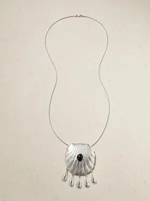 JUJU VERA Petra Onyx Necklace