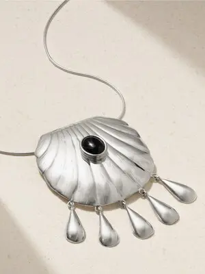 JUJU VERA Petra Onyx Necklace
