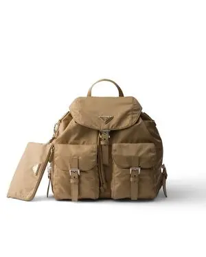 Prada Re-nylon Backpack - Brown