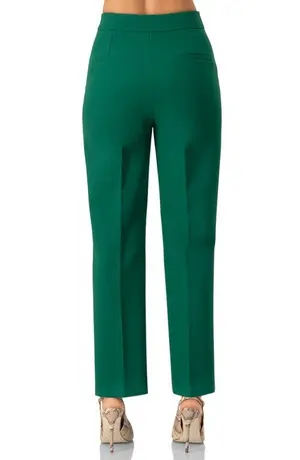 IVONNE Tailored Straight-leg Trousers