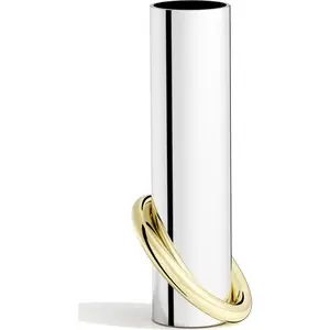 ANNA NEW YORK Ring Bud Vase - Silver/gold