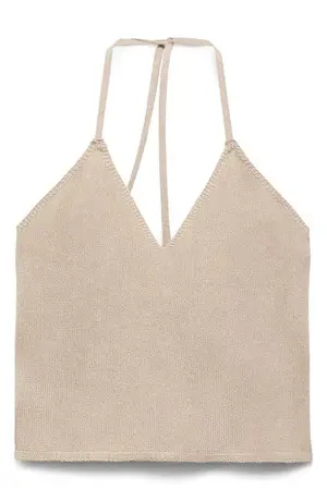 Mango Knit Halter Top
