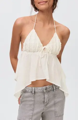 Mango Halter Neck Blouses