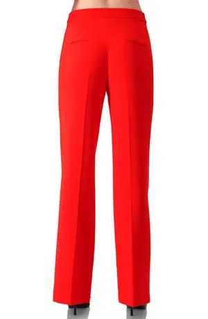 IVONNE Tailored Straight-leg Pants