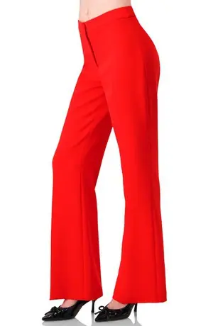 IVONNE Tailored Straight-leg Pants