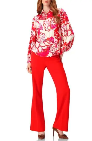 IVONNE Tailored Straight-leg Pants