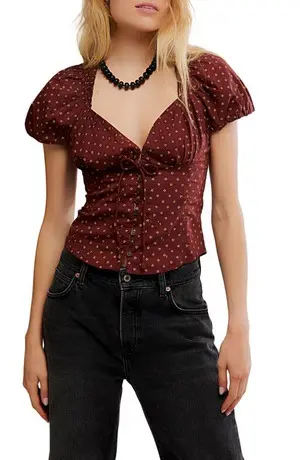 Free People Short Sleeve Blouses