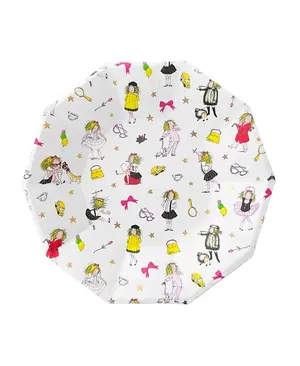 JOLLITY & CO Eloise At The Plaza Large Paper Plates, Set Of 8 - Multicolor