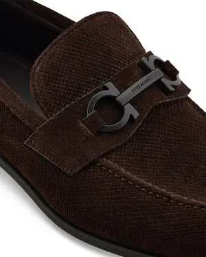 FERRAGAMO Foster Suede Loafers