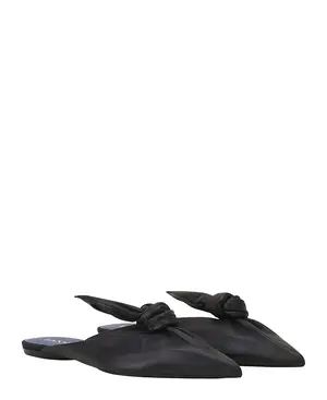 Lanvin Bow Detailing Mules Clogs For Women