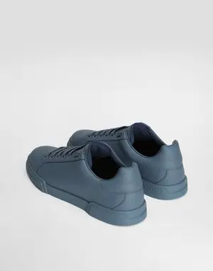Dolce & Gabbana Portofino Light Strobel Calfskin Sneakers - Azure