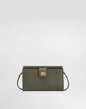 Dolce & Gabbana Plongé Calfskin Phone Bag - Green