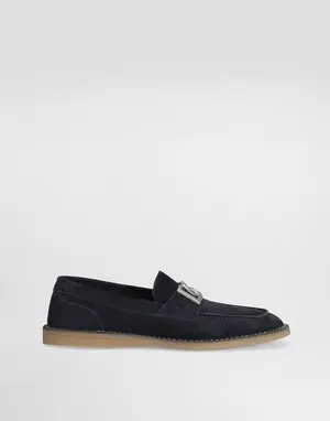 Dolce & Gabbana Suede Loafers - Blue