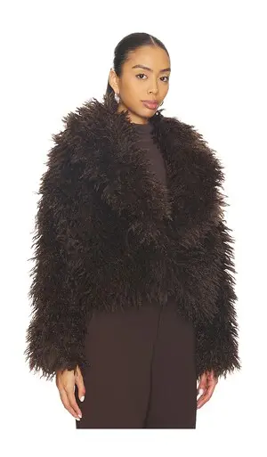Steve Madden Inaya Faux Fur Coat