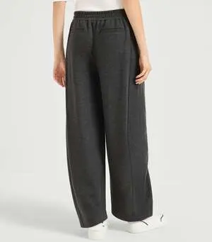 Brunello Cucinelli Double-cashmere Jersey Sweatpants