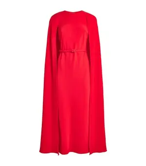 Cape Effect Cocktail Dresses