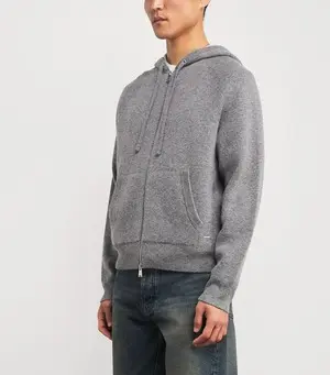 Simkhai Wool-blend Zip-up Hoodie