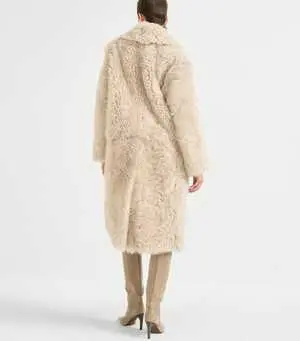 Brunello Cucinelli Shearling Double-breasted Coat