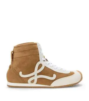 Loewe Leather Ballet Runner 2.0 High-top Sneakers