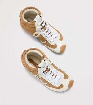 Loewe Leather Ballet Runner 2.0 High-top Sneakers