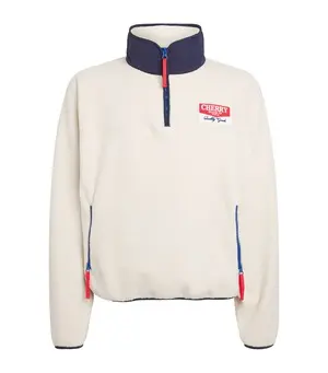 CHERRY LOS ANGELES Fleece Half-zip Sweatshirt