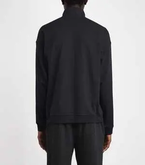 SKIMS Jersey Lounge Quarter-zip Sweater