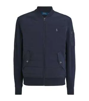 Polo Ralph Lauren Cotton-blend Hybrid Bomber Jacket