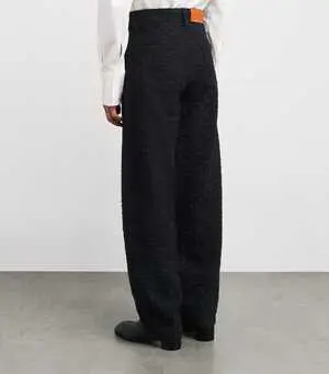 Séfr Cotton-blend Bouclé Tacca Trousers