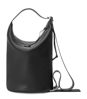 Loewe Medium Leather Loop Bucket Bag